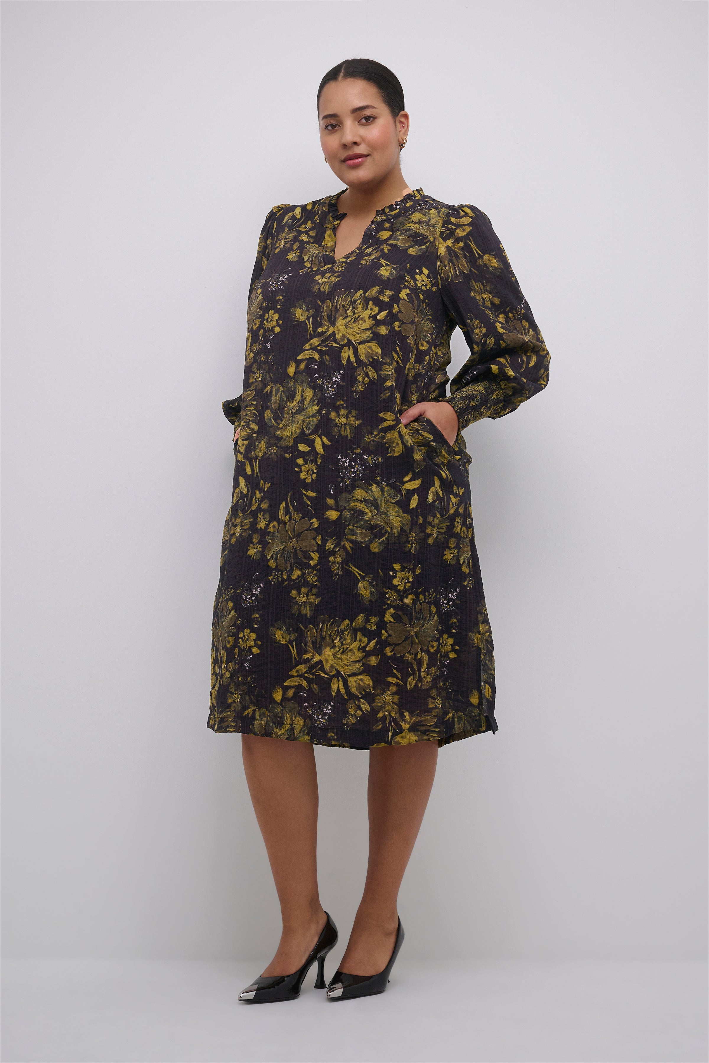 Kaffe Curve Jana Dress | Plus Size Clothing | Wardrobeplus.ie