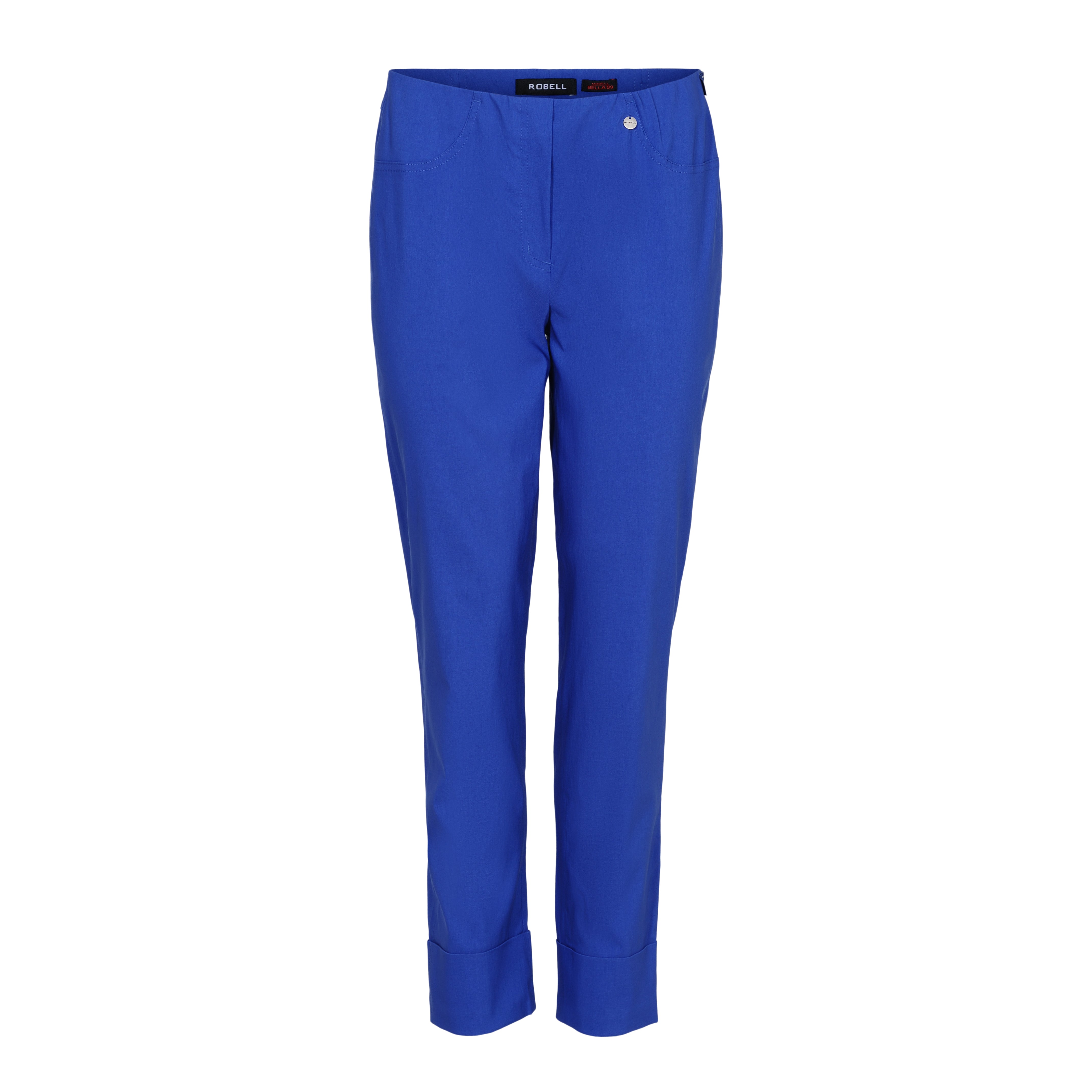 Robell 7/8ths Trousers in Blue | Plus Size Clothing | Wardrobeplus.ie