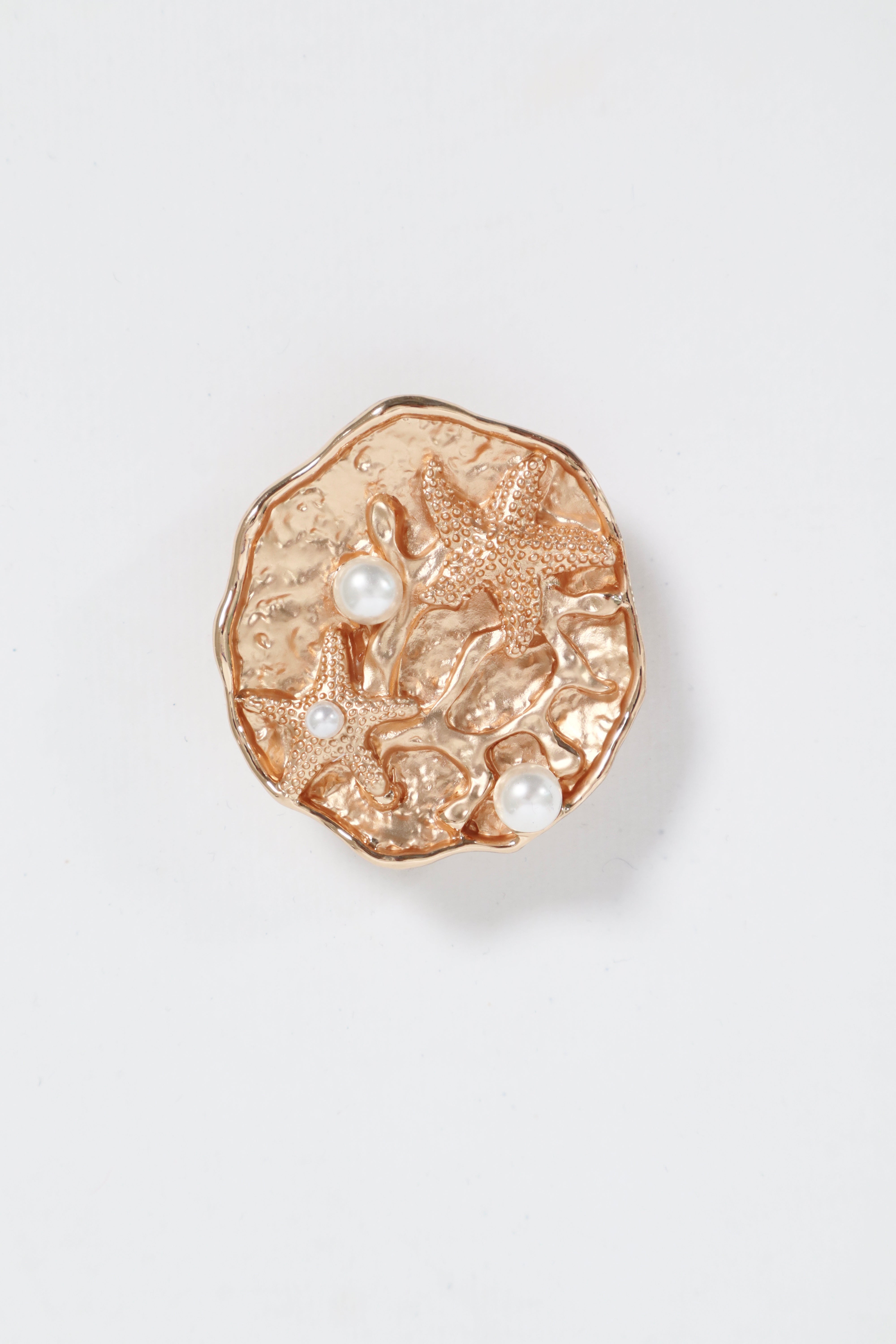 Isla Magnetic Brooch Gold | Plus Size Clothing | Wardrobeplus.ie