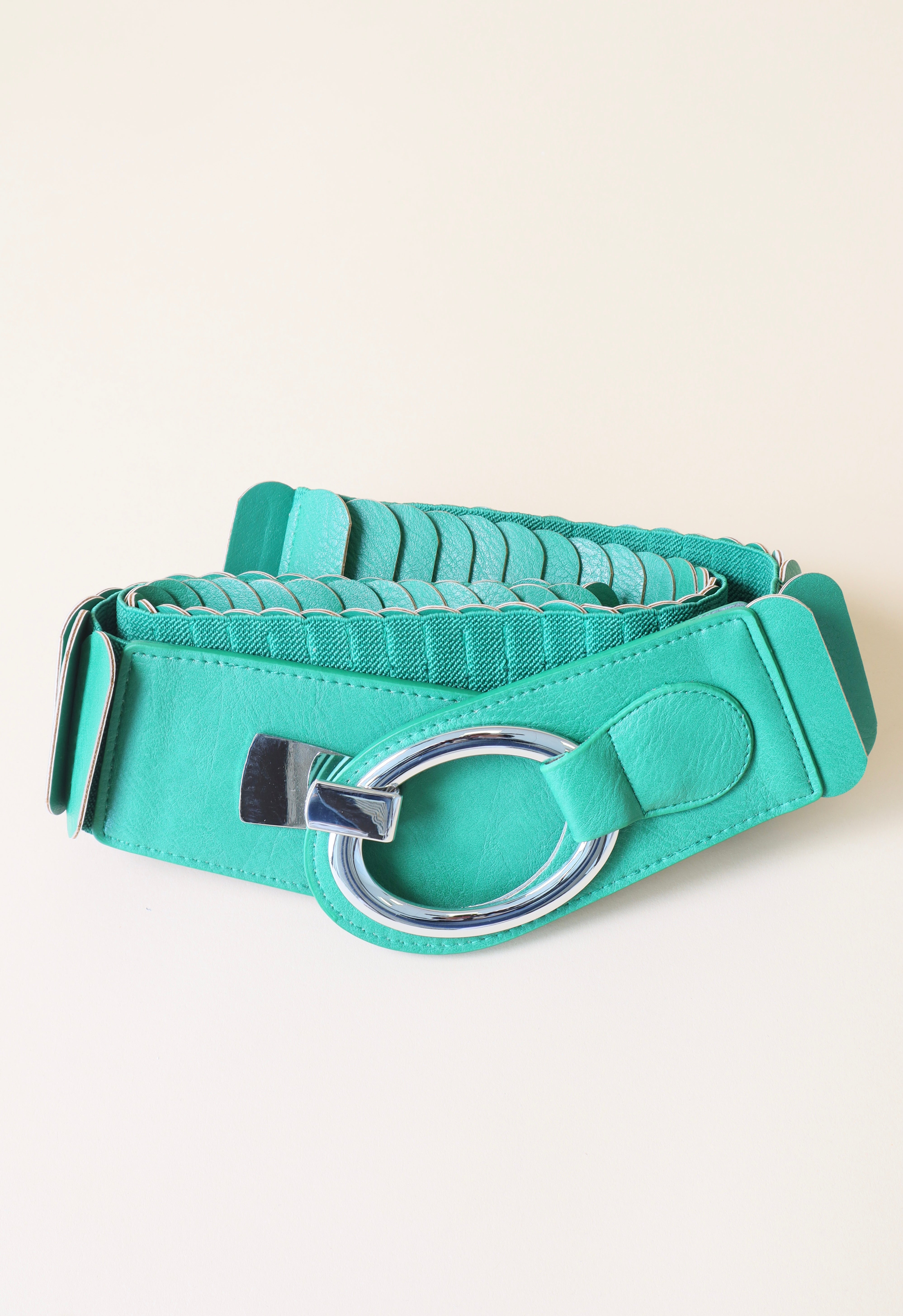 Stretch Belt in Green | Plus Size Clothing | Wardrobeplus.ie
