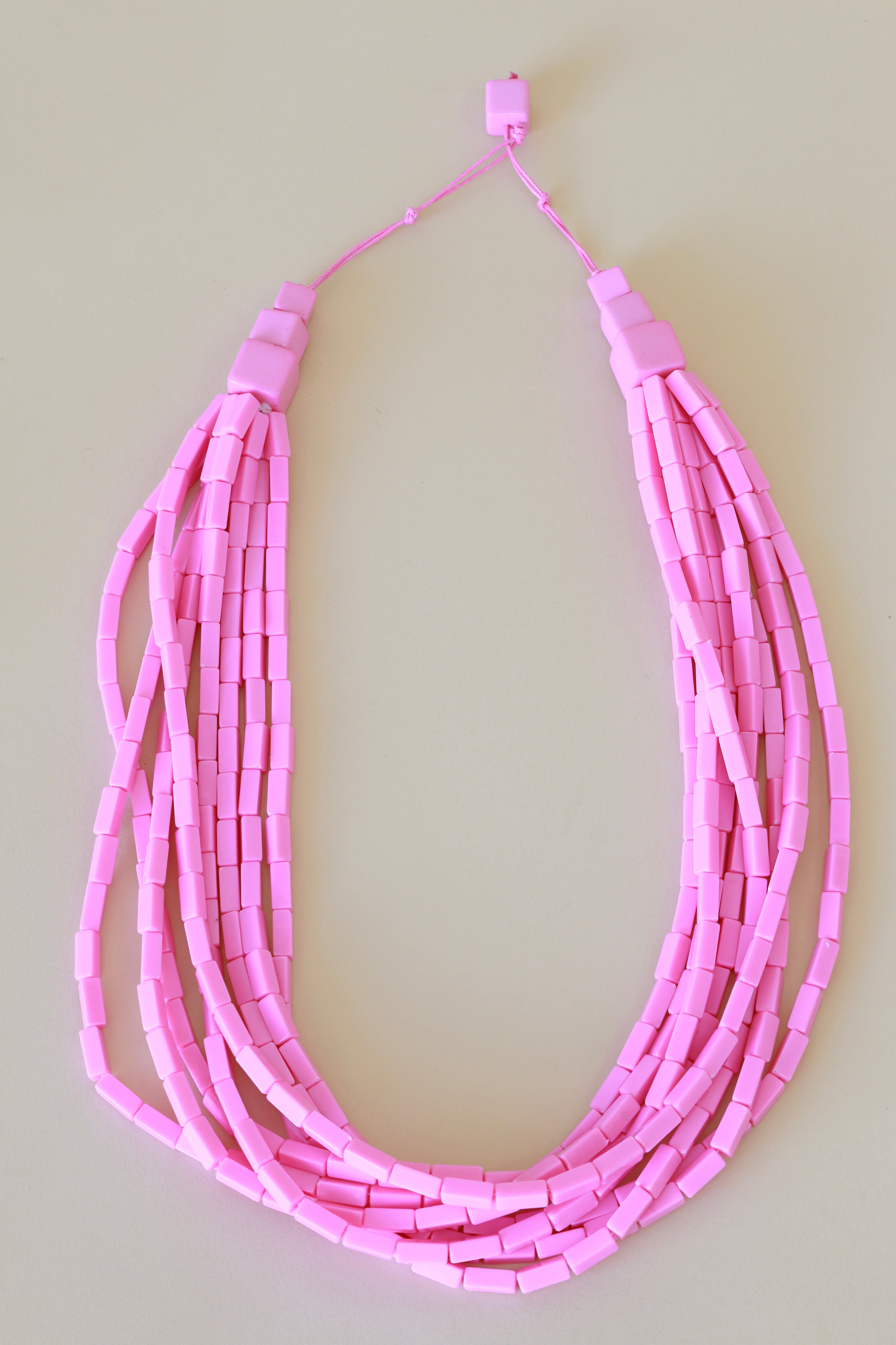Erica Necklace in Pink | Plus Size Clothing | Wardrobeplus.ie