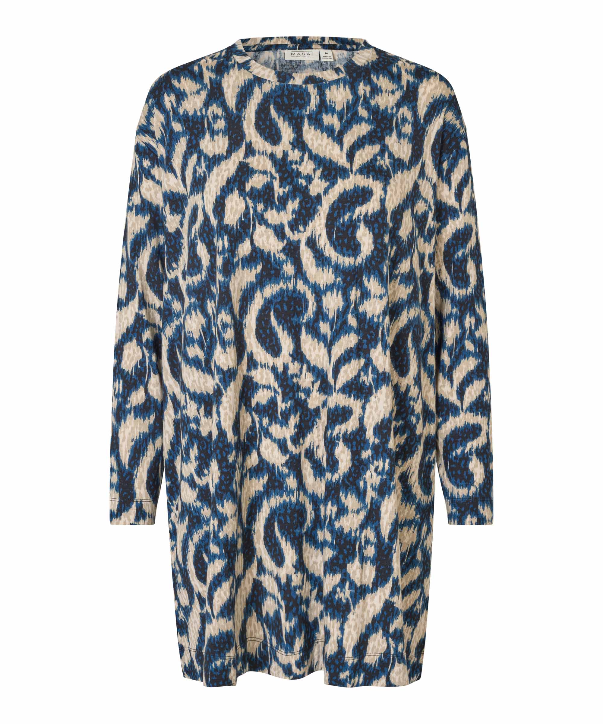 Masai Gael Tunic in Blue | Plus Size Clothing | Wardrobeplus.ie