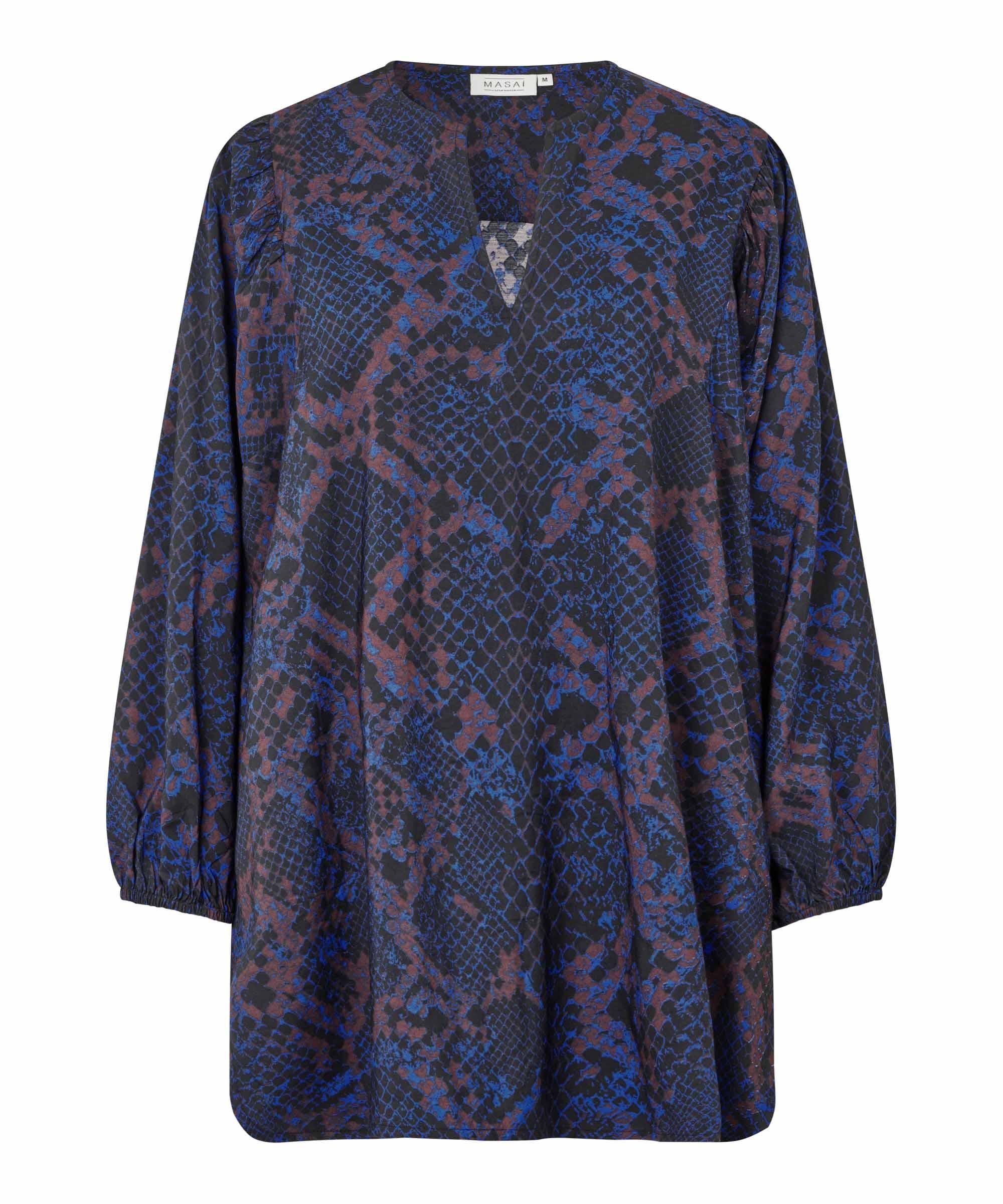 Masai Gabrielle Printed Tunic | Plus Size Clothing | Wardrobeplus.ie