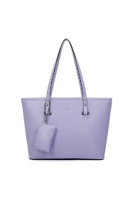 Lilac Tote Handbag | Plus Size Clothing | WardrobePlus.ie
