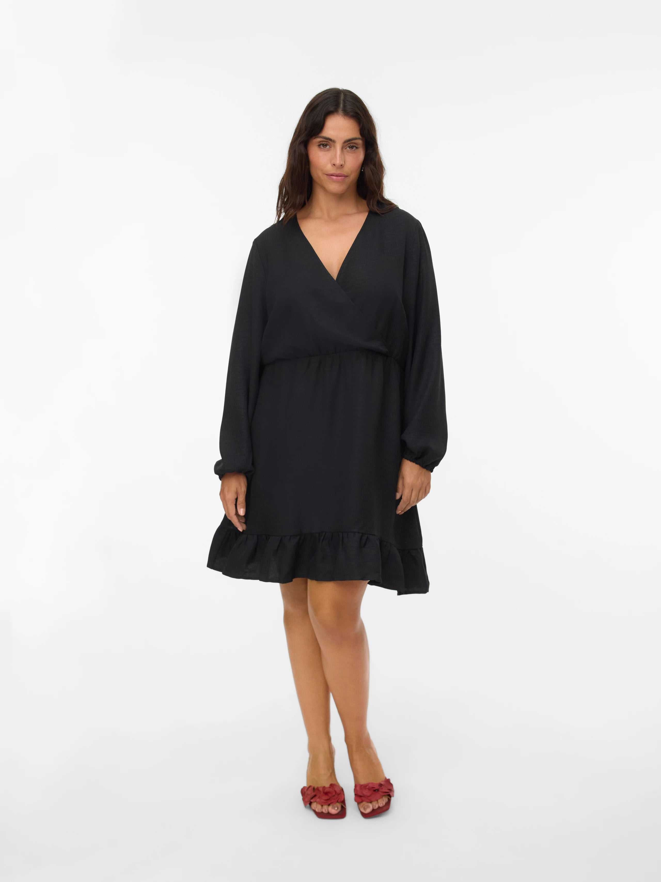 Vero Moda Curve Ellie Dress | Plus Size Dresses | Wardrobeplus.ie